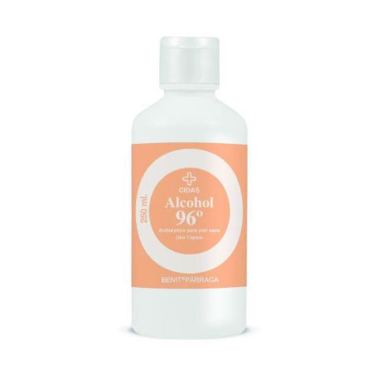 ALCOHOL 250CC 96º USO TOPICO al por Mayor ≫ Plasticosur
