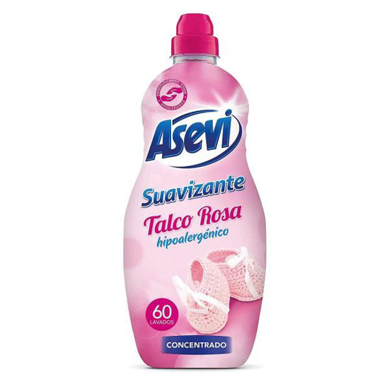 SUAVIZANTE CONC. ASEVI 60D TALCO ROSA al por Mayor ≫ Plasticosur