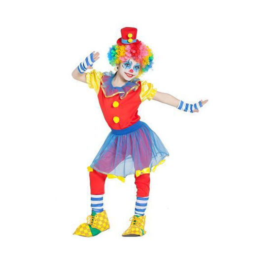 DISFRAZ PAYASO MULTICOLOR 10-12 ≫ Plasticosur