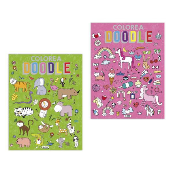 LIBRO COLOREA DOODLE ≫ Plasticosur