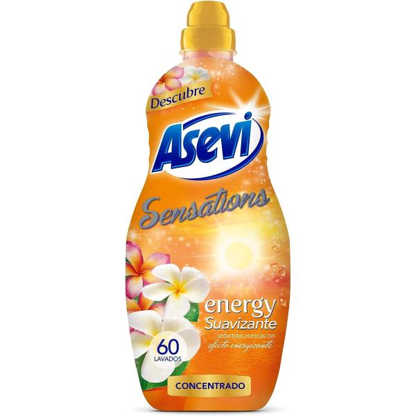SUAVIZANTE ASEVI SENSATIONS ENERGY 60D al por Mayor ≫ Plasticosur